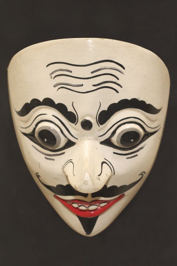 Javanese Traditional Puppet Mask. Editorial Stock Photo - Image of ...