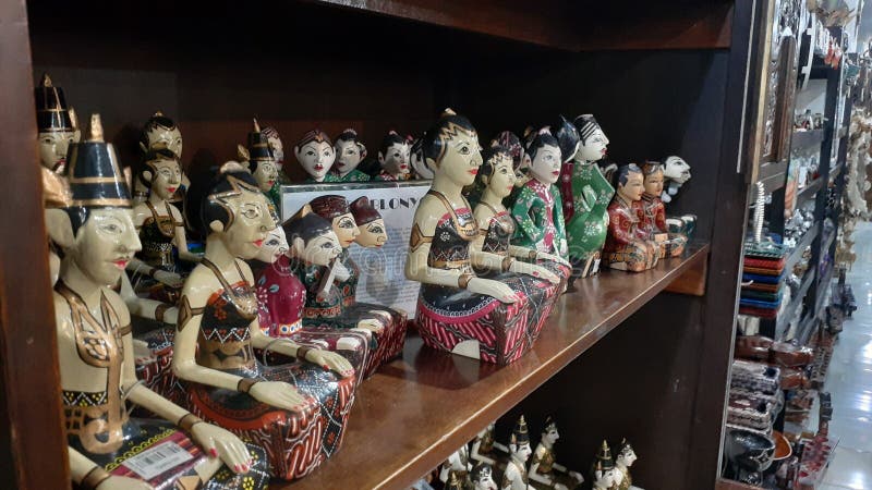 Javanese Traditional Statue Editorial Stock Image - Image of clothing ...