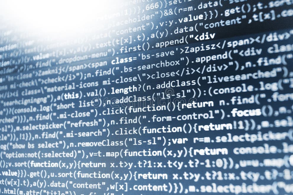 Background of Software Developer Stock Photo - Image of abstract ...