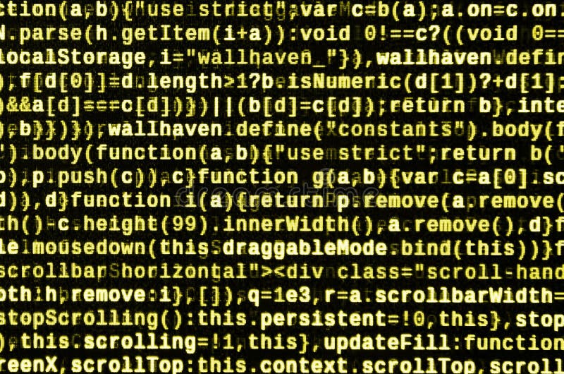 JavaScript Code in Text Editor. Coding Cyberspace Concept. Screen of ... JavaScript Code in Text Editor. Coding Cyberspace Concept. Screen of ...