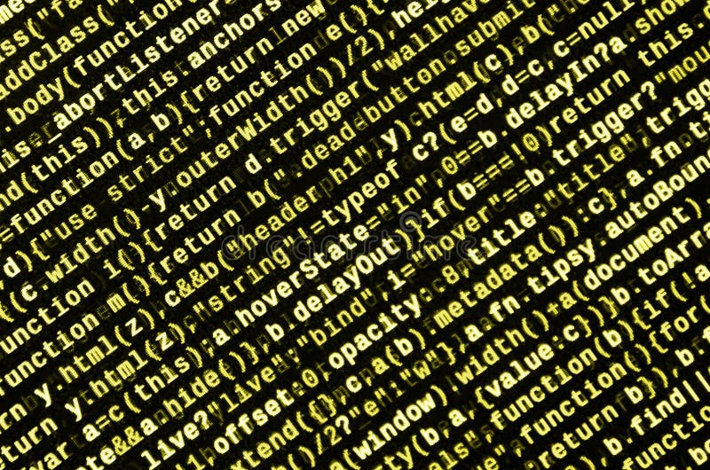 JavaScript Code in Text Editor. Coding Cyberspace Concept. Screen of ... JavaScript Code in Text Editor. Coding Cyberspace Concept. Screen of ...