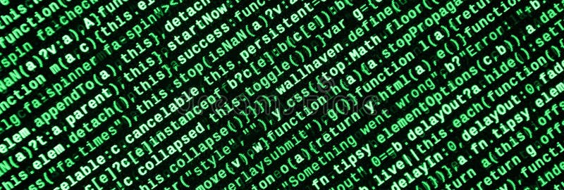 Javascript Functions, Variables, Objects. Monitor Closeup of Function ...