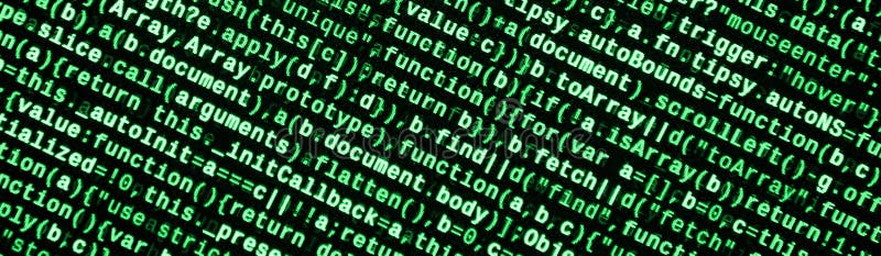 Javascript Functions Variables Objects Monitor Closeup Of Function Source Code Stock Image