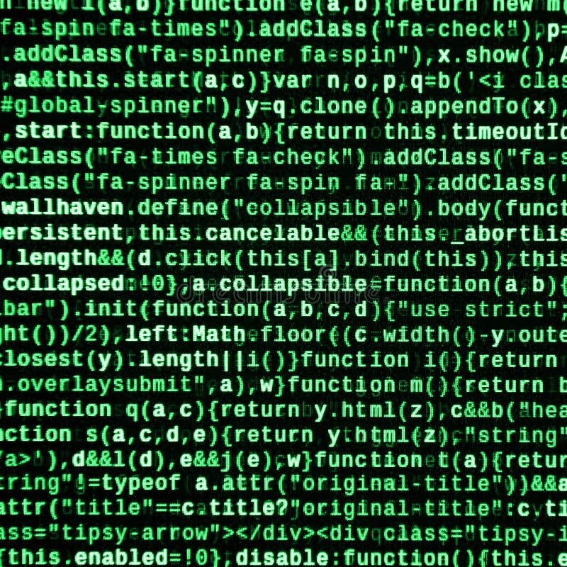 Javascript Functions, Variables, Objects. Monitor Closeup of Function ... Javascript Functions, Variables, Objects. Monitor Closeup of Function ...
