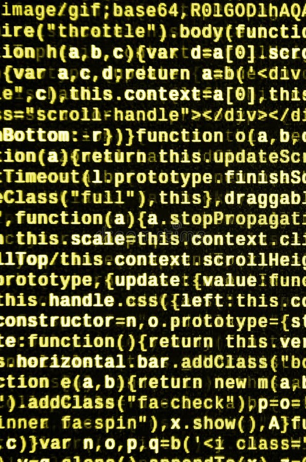 Javascript Functions, Variables, Objects. Monitor Closeup of Function ... Javascript Functions, Variables, Objects. Monitor Closeup of Function ...