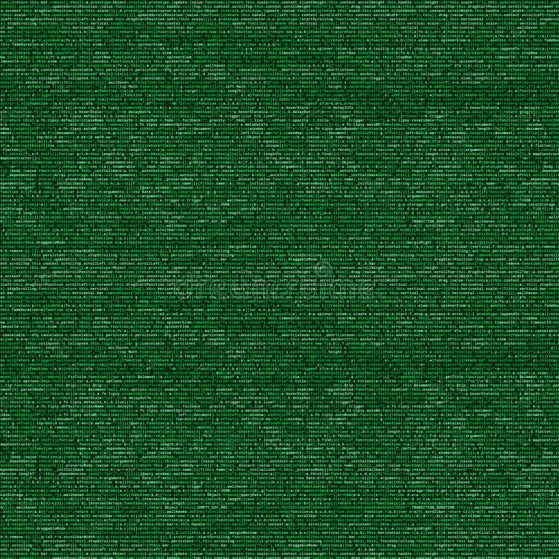 Javascript Functions Variables Objects Monitor Closeup Of Function Source Code Stock