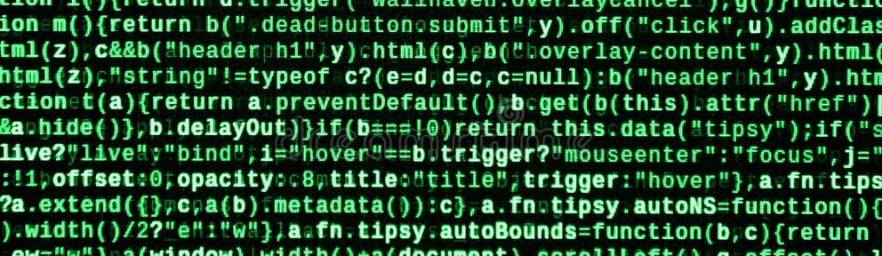 Javascript Functions, Variables, Objects. Monitor Closeup of Function ...