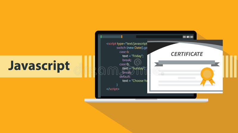 A Javascript Programming Online Learning Certification School Stock ... A Javascript Programming Online Learning Certification School Stock ...