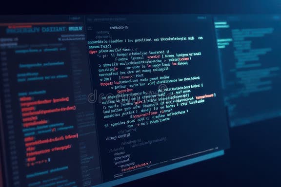 JavaScript Tutorials for Visual Coding Stock Illustration ...