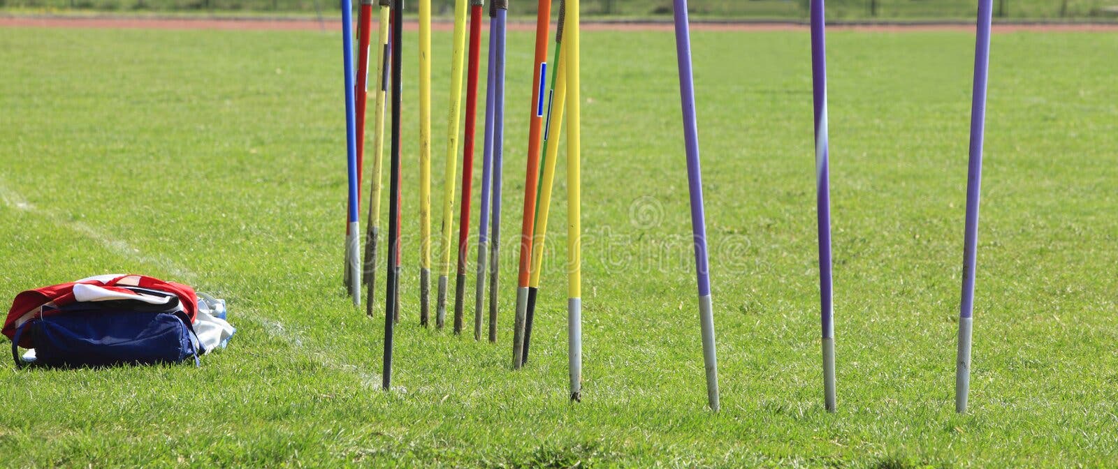 Javelin stock image. Image of athletics, javelin, throw - 43465855