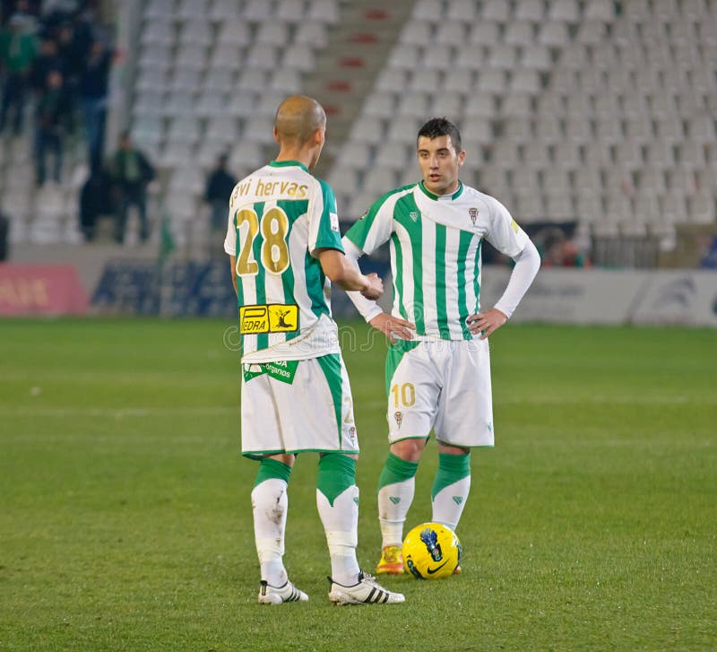 Javier Hervas from Match League Cordoba Vs Girona Editorial Image ...