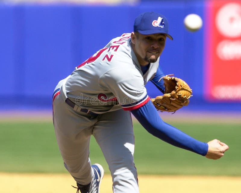 Javier Vasquez, Montreal Expos Editorial Stock Photo - Image of expos ...