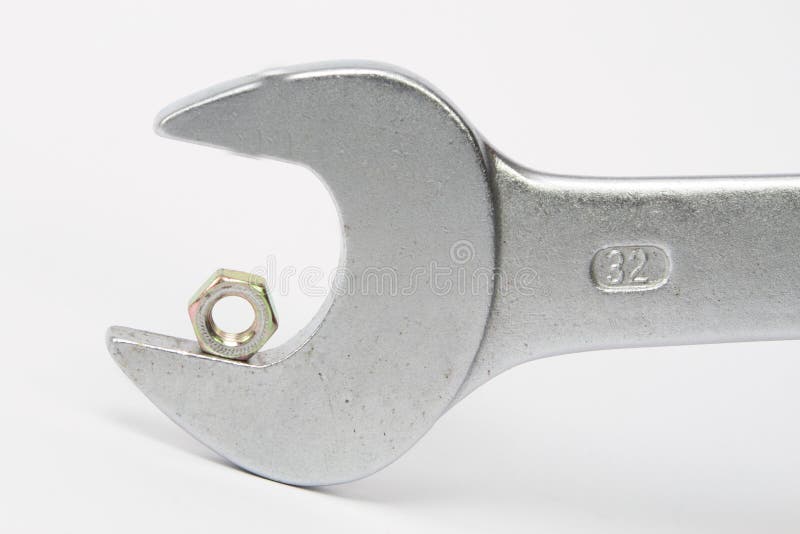 Jaw spanner stock photo. Image of 32mm, work, service - 40539806