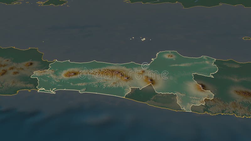 Jawa Tengah, Central Java Administrative and Political Vector Map ... Jawa Tengah, Central Java Administrative and Political Vector Map ...