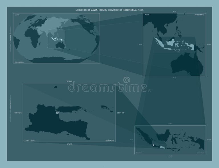 Jawa Timur Vector Map Stock Illustrations – 51 Jawa Timur Vector Map ...