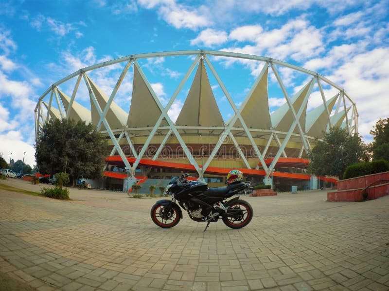 JAWAHARLAL NEHRU STADIUM editorial image. Image of jawaharlal - 111978175