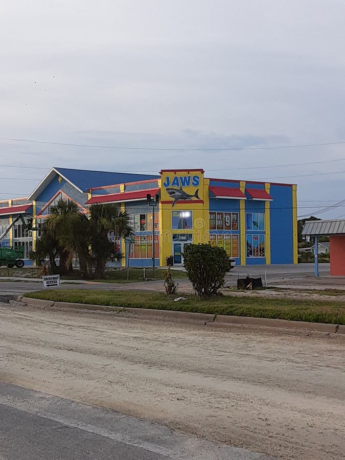 Jaws Store in Florida Panama Daytime Editorial Stock Photo - Image of ...