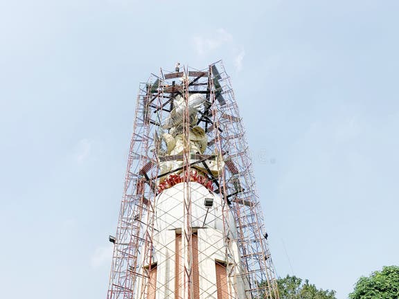 Jayandaru Monument in Sidoarjo Square, East Java, Which is Under ...