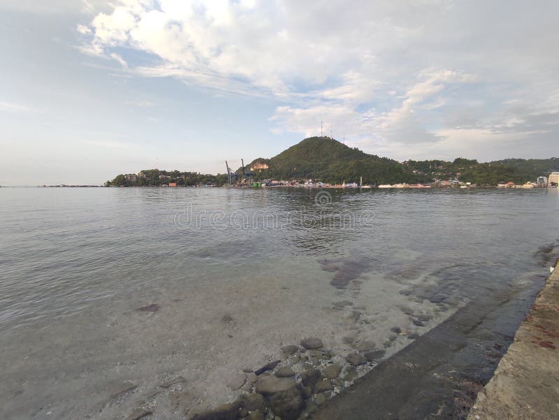 Jayapura City in the Morning Stock Image - Image of town, papua: 119113859