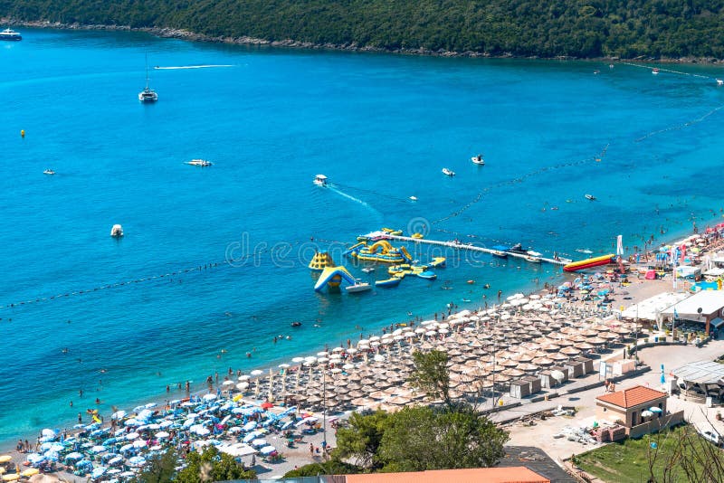 Jaz Beach Budva Montenegro Stock Images - Download 102 Royalty Free Photos