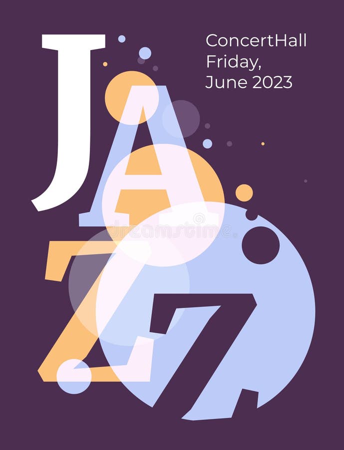 Jazz and Classical Music Event Poster Design Concept. Pianist on ...