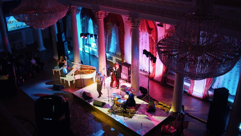 A Jazz Concert in the Concert Hall Editorial Photography - Image of ...