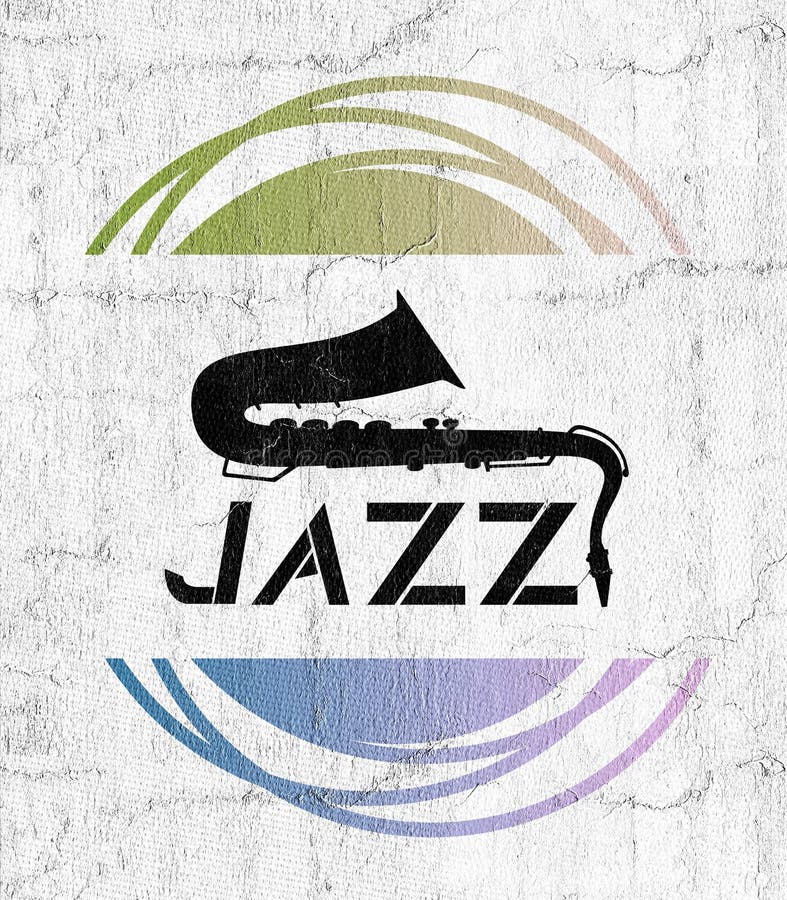 Jazz icon stock illustration. Illustration of colorful - 115981087