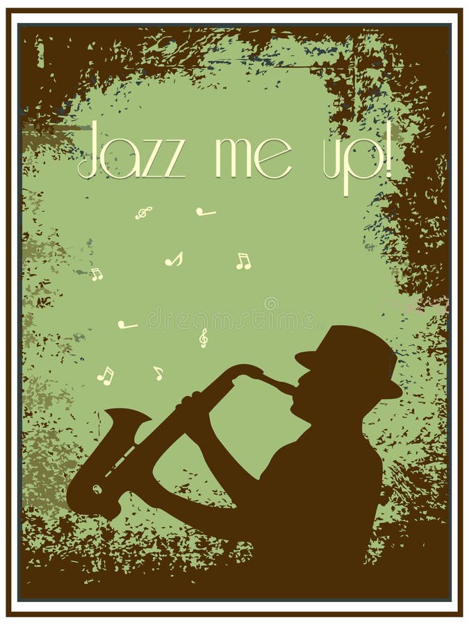 Jazz Concert stock vector. Illustration of font, band - 32382045