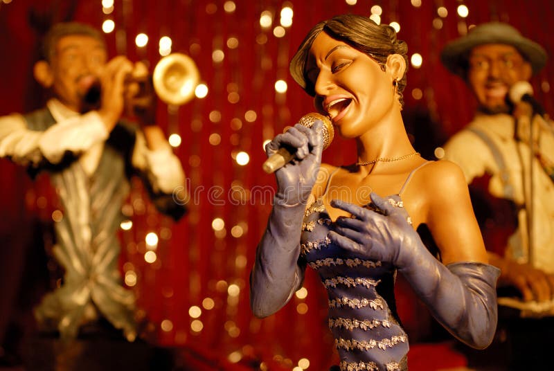 Jazz Soul Singer stock photo. Image of black, gift, live - 3764068