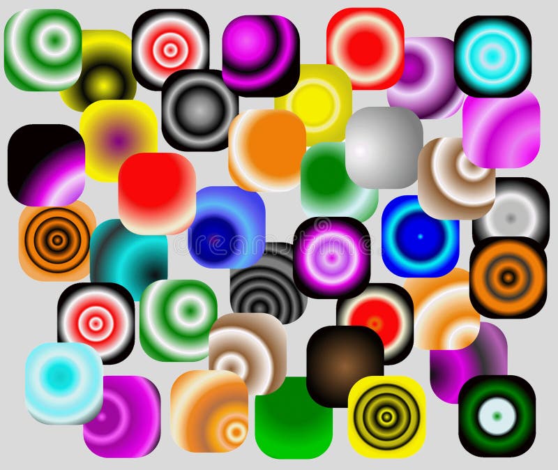 Jazzy abstract pattern stock illustration. Illustration of geometric ...