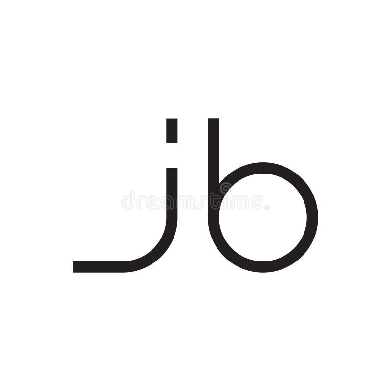 Jb Initial Letter Vector Logo Icon Stock Vector - Illustration of ...