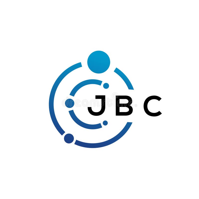 JBC Letter Technology Logo Design on White Background. JBC Creative ...
