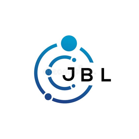 JBL Letter Technology Logo Design on White Background. JBL Creative ...