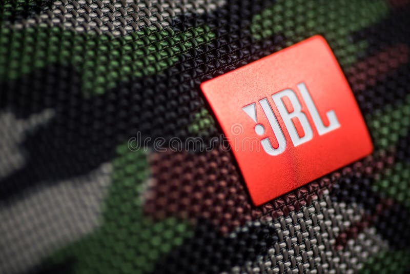 JBL Logo on a Portable Speaker Editorial Photography - Image of ...