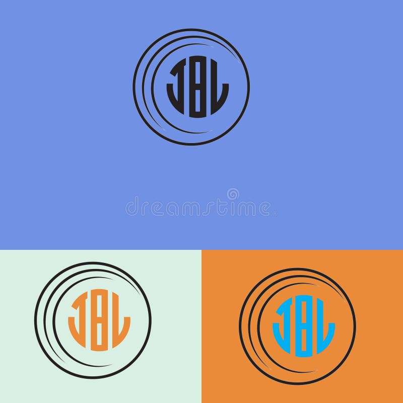 JBL Simple Monogram Logo Vector Stock Vector - Illustration of logo ...