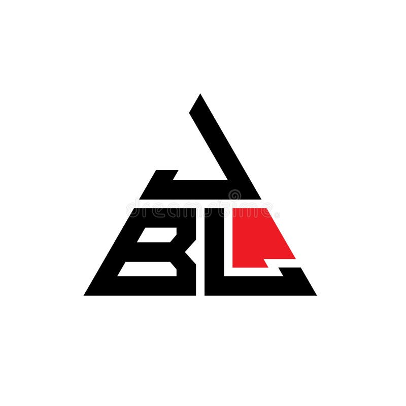 JBL Triangle Letter Logo Design with Triangle Shape. JBL Triangle Logo ...