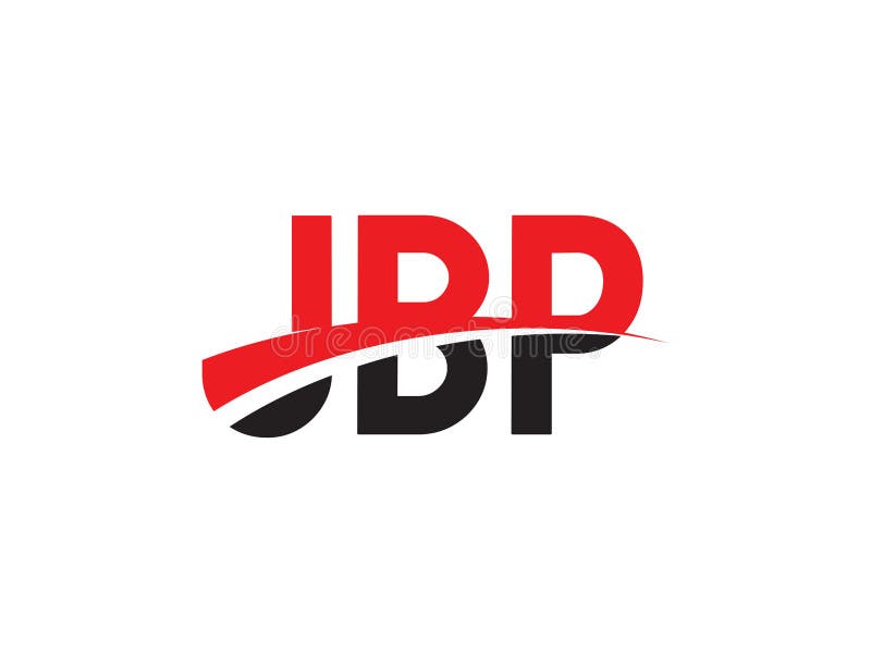 JBP Letter Initial Logo Design Vector Illustration Stock Vector ...