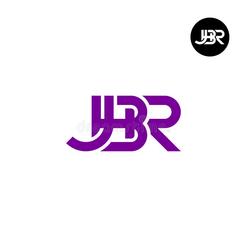 JBR Logo Letter Monogram Design Stock Vector - Illustration of modern, companies: 328005551