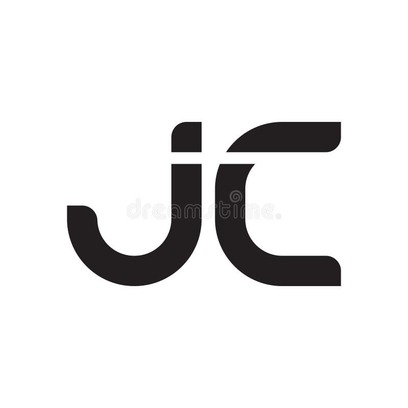Jc Initial Letter Vector Logo Icon Stock Vector - Illustration of ...