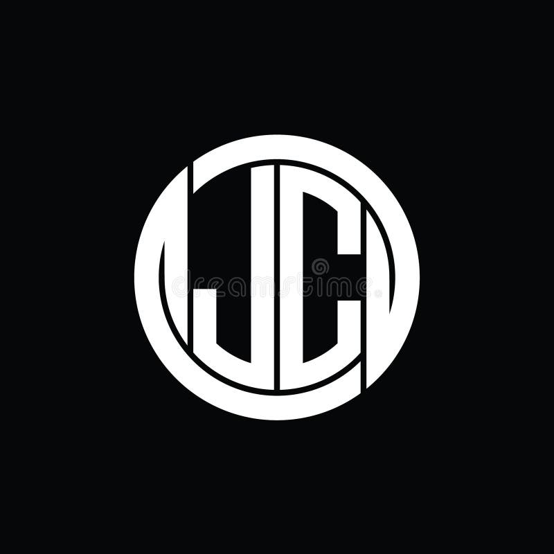 JC Logo Monogram Shield Inside Circle Shape Vector Images Design ...