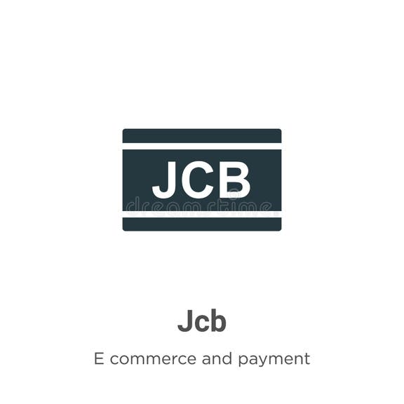 Jcb Vector Icon on White Background. Flat Vector Jcb Icon Symbol Sign ...