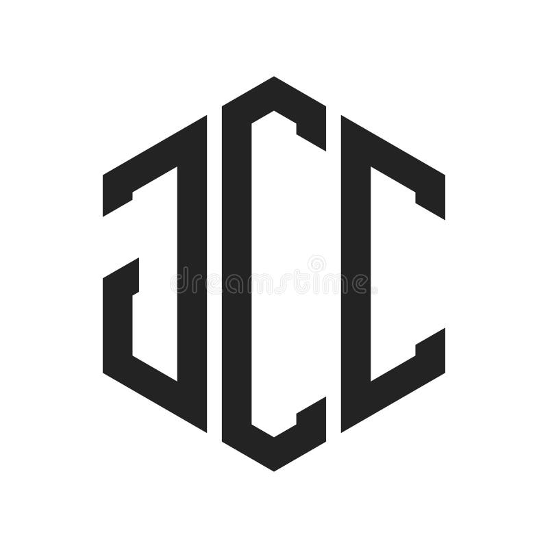 JCC Logo Design. Initial Letter JCC Monogram Logo Using Hexagon Shape ...