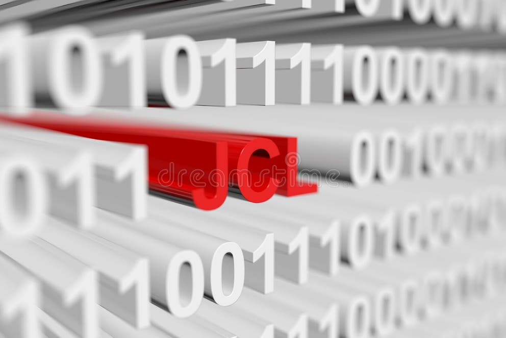 Jcl stock illustration. Illustration of binary, data - 85524733