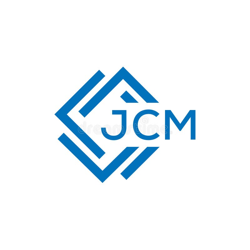 JCM Letter Logo Design on White Background. JCM Creative Circle Letter ...