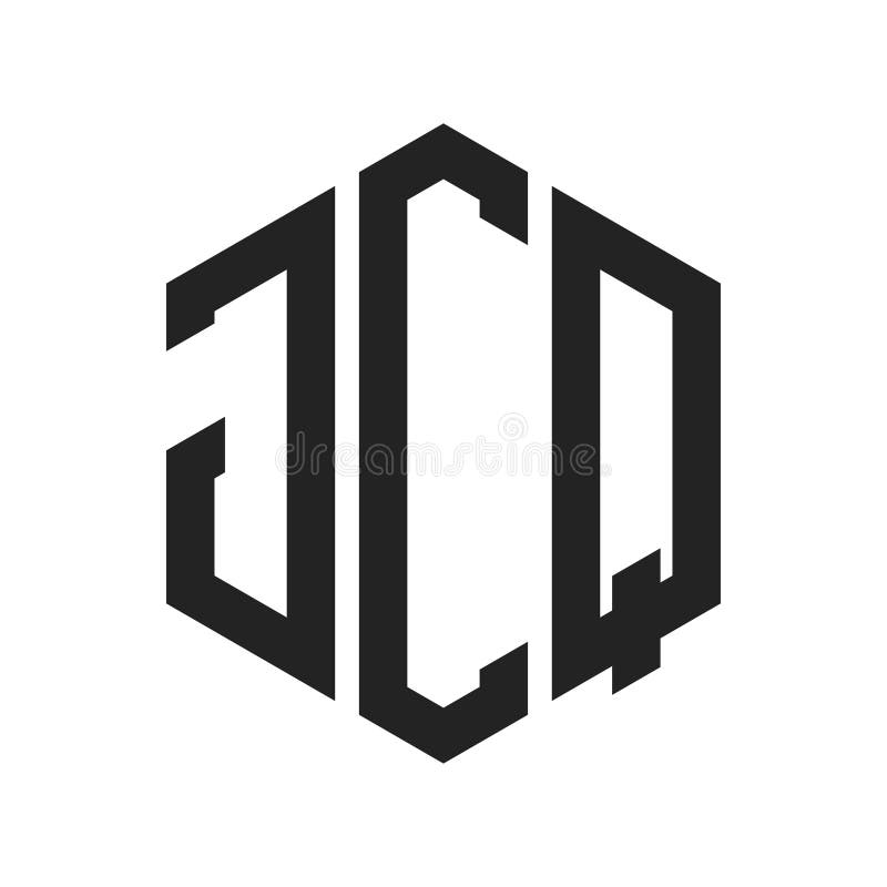 JCQ Logo Design. Initial Letter JCQ Monogram Logo Using Hexagon Shape ...