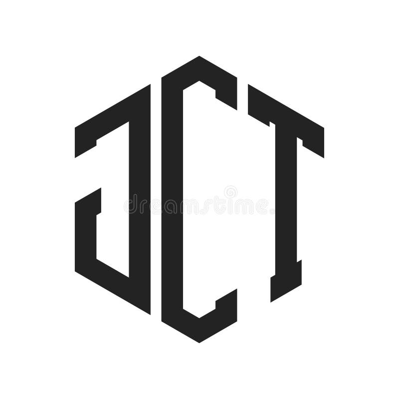 JCT Logo Design. Initial Letter JCT Monogram Logo Using Hexagon Shape ...