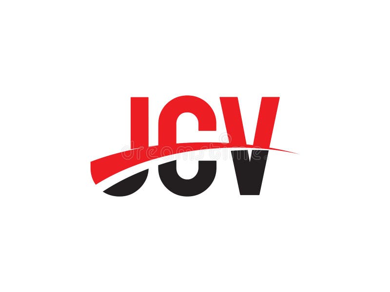 JCV Letter Initial Logo Design Vector Illustration Stock Vector ...