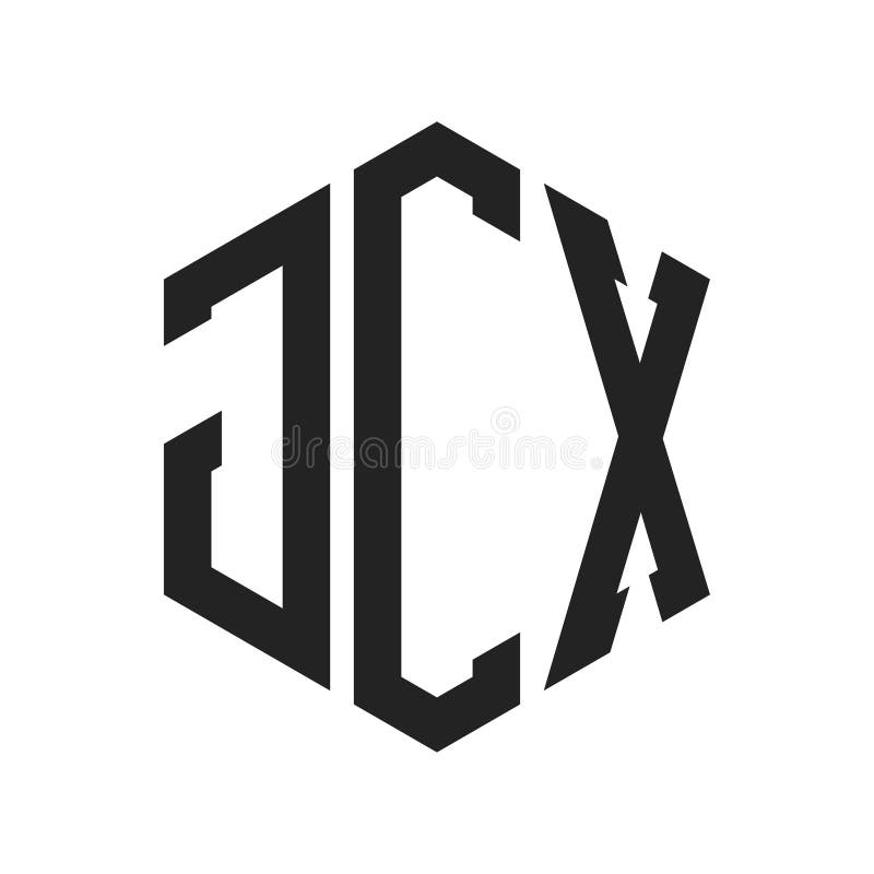 JCX Logo Design. Initial Letter JCX Monogram Logo Using Hexagon Shape ...