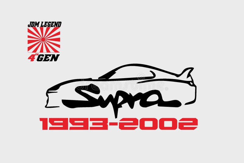 Toyota Supra Vector Stock Illustrations – 23 Toyota Supra Vector Stock ...