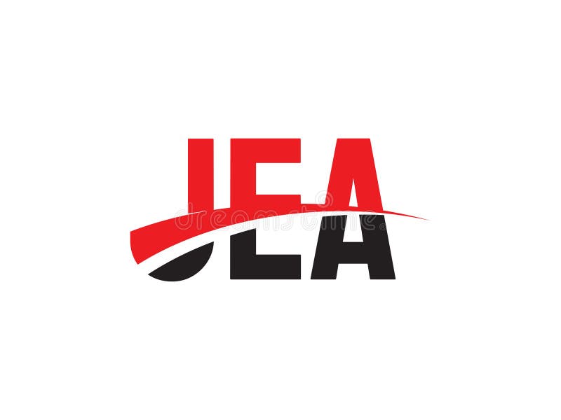JEA Letter Initial Logo Design Vector Illustration Stock Vector ...